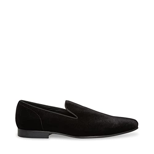 Steve Madden Men's Laight Loafer, Black Velvet, 11 UK - Yorkshire ...