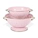 Amazon.com: Metal Colander Set of 2, Strainer Basket with Handles 3.5 ...