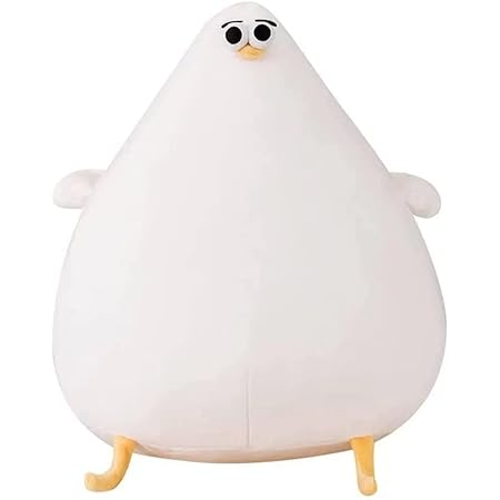 Amazon.com: Maomoto Funny Fat Chicken Plush Pillow 17.7", Super Soft ...