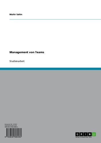 Amazon.com: Management von Teams (German Edition) eBook : Sahin, Mahir ...