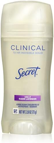 Amazon.com : Secret Invisible Solid Antiperspirant and Deodorant for ...