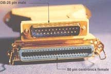 IEC M372050 SCSI Adapter CN50 Female to DB25 Male : Amazon.ca: Electronics