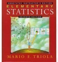 Elementary Statistics: Mario F. Triola: 9780201859218: Amazon.com: Books