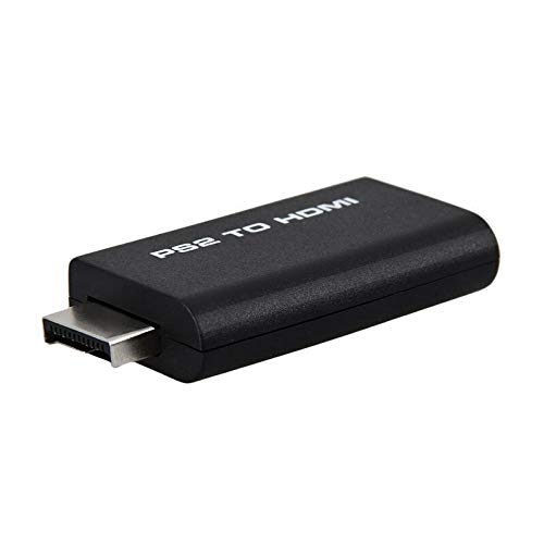 PS2 to HDMI Audio Video Converter Adapter with USB Cable for HDTV ...