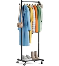 Amazon.com: MISSLO Small Clothes Racks for Hanging Clothes Clothing ...