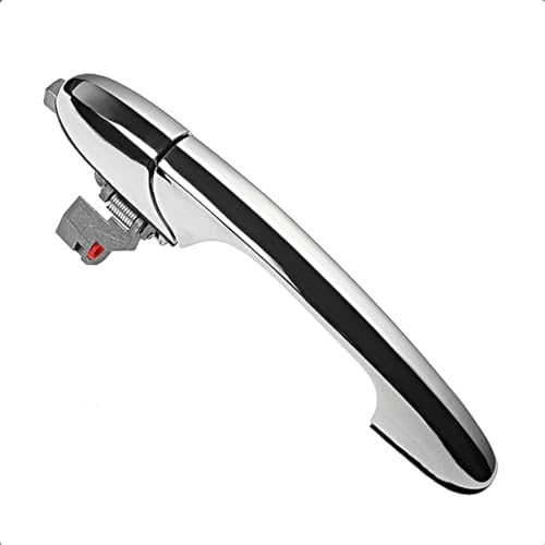 KASturbo Left Handle for Fiat 500, Passenger Side Chrome Outer Door ...