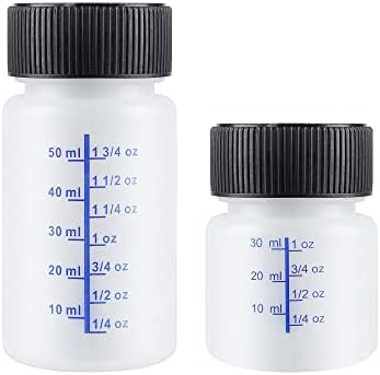 Amazon.com: Lichamp Touch Up Paint Container, 25pc 1 oz and 25pc 2 oz ...