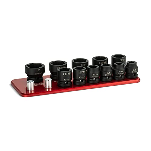 Snapklik.com : Capri Tools 1/2 In Drive Stubby Impact Socket Set, SAE ...
