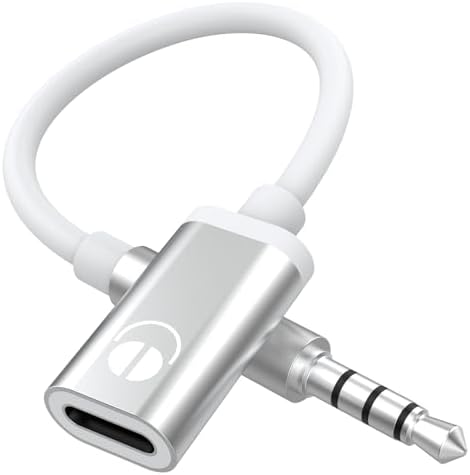 Amazon.com: Toxaoii 3.5mm Male to Type C Female Audio Cable Cord ...