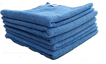 Microquick Blue - 40x40 cm Microfibre Wipes (Pack of 5) : Amazon.in ...