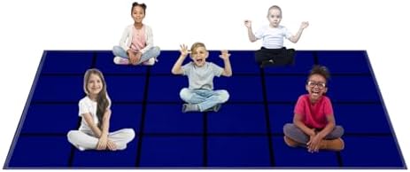 Amazon.com: ABCarpet Classroom Rug Elementary,13'x 7'5''Blue Classroom ...