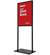 Amazon.com: DISPLAYSWORKER Sign holder floor stand, heavy Duty Pedestal ...