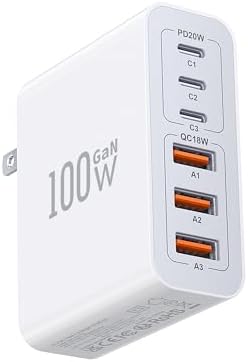 Amazon.com: GEEK FULLY 285W USB C Charger, 4 Port Fast Charging Station ...