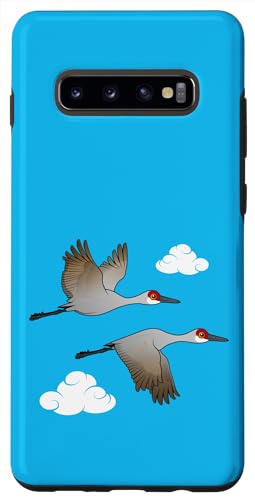 Sandhill Crane Coloring Page by Birdorable
