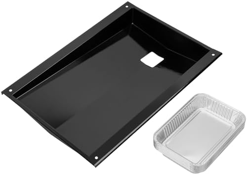 Amazon.com : QuliMetal Grease Tray with Catch Pan for Weber Genesis 300 ...