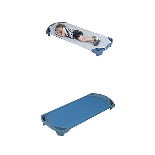 Amazon.com: Angeles Angels Rest Gingham Cot Sheet, Standard + Angeles ...