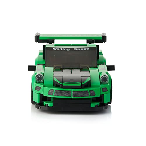 Block Builder 911 Racing Car Building Block Set (358 Pieces). Racing ...