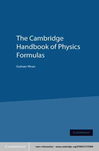 The Cambridge Handbook of Physics Formulas , Woan, Graham - Amazon.com