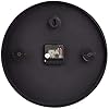 Amazon Basics 30.5 Modern Round Wall Clock, Black : Amazon.co.uk: Home ...