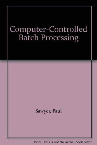 Computer-controlled Batch Processing: Buy Online at Best Price in Egypt ...