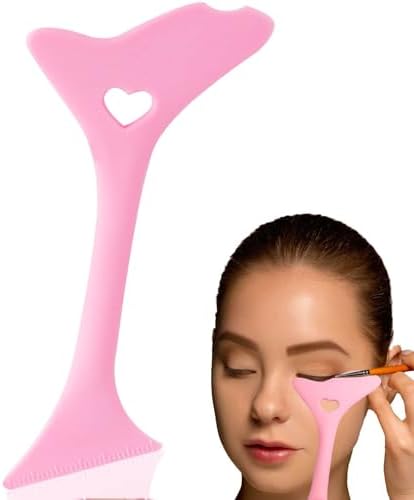 Amazon.com : Tiankohelan Eyeliner Stencils Reusable,Silicone Eyeliner ...