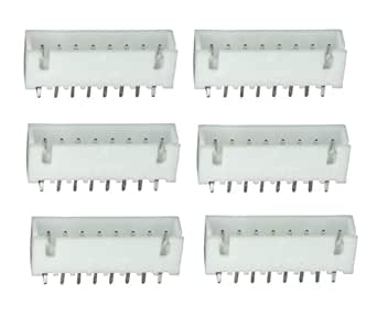 8 Pin JST-XH Male Straight 2515 Connector 2.54mm Pitch - Pack Of 6 : Amazon.in: Industrial ...
