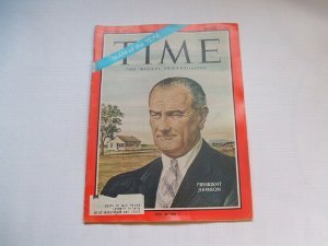 Time Magazine January 1 1965 Man of the Year President Johnson (Man of ...
