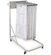 Amazon.com: Adir Mobile Blueprint Holder – Construction Plan Rack, Map ...