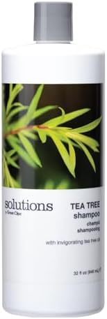Amazon.com : GREAT CLIPS Solutions Tea Tree Shampoo 32 fl oz | Natural ...
