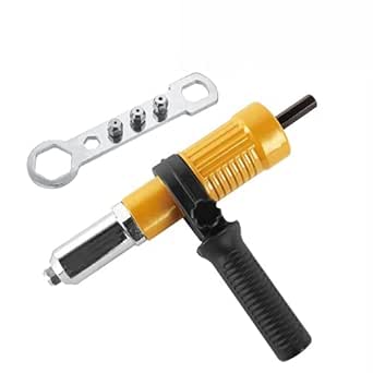 AASONS Electric Riveter Conversion Connector Attachment for hand drill ...