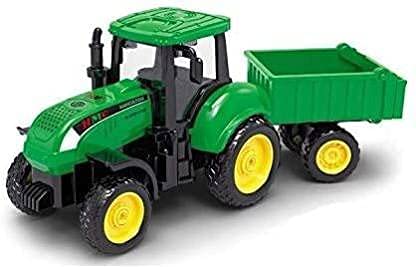 Buy Toy Terminal Plastic Farm Tractor with Tractor Trolley Toy for Kids ...