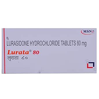 Lurata 80MG - Strip of 10 Tablets : Amazon.in: Health & Personal Care