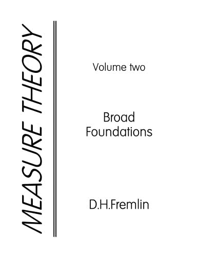 Measure Theory 2: David Fremlin: Amazon.com: Books