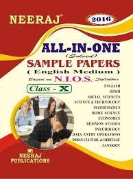 Nios All In One Class 10 Solved Sample And Model Papers With Answers ...