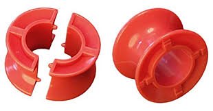 1" ID Red Split Spools for Lineshaft Conveyors: Amazon.com: Industrial ...