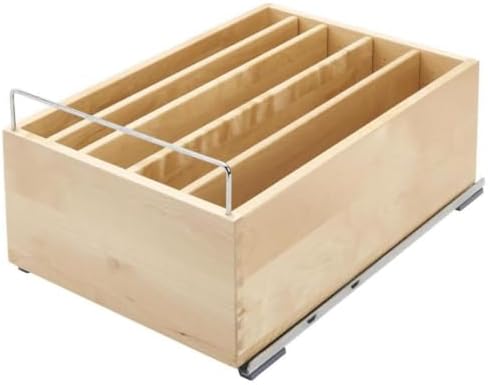 Amazon.com: Rev-A-Shelf 4WTMD-24H-1 Wood Classics 21-1/2" Wood Base ...