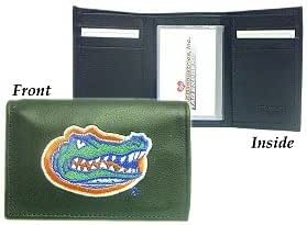 Amazon.com: Florida Gators Embroidered Leather Tri-Fold Wallet : Sports ...