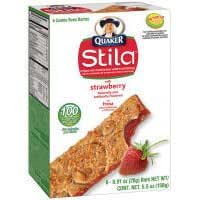 Amazon.com : Quaker Stila Strawberry cookie bars - 6 : Gourmet Food ...