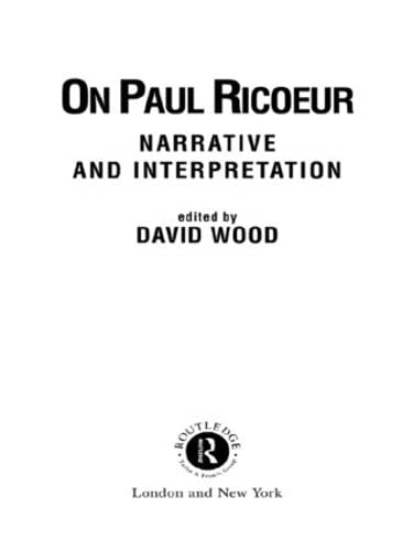 Amazon.com: On Paul Ricoeur: Narrative and Interpretation (Warwick ...