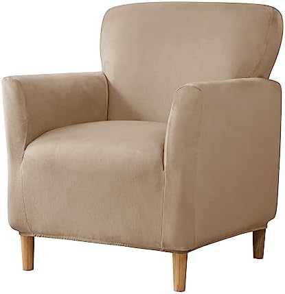 Amazon.com: CRFATOP Stretch Mid Century Modern Armchair Slipcover 1 ...