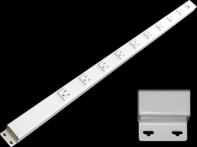 Amazon.com: 36” Hardwired Power Strip (NO Power Cord), 9 Vertical ...