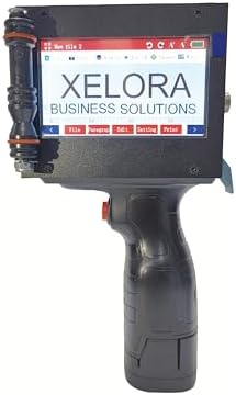 Xelora Business Solutions 25.4mm Handheld TIJ Thermal Inkjet Printer ...