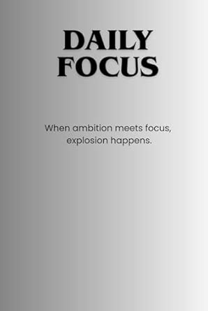 Amazon.com: Daily Focus Daily Planner to Organize Your Tasks and ...