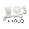 WATERTEC Engineering Polymer Washing Machine Tap With 3 Style Nozzles ...