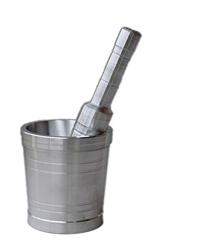 Buy STREET CRAFT Aluminium Mortar and Pestle or Khal Dasta Ural Set ...