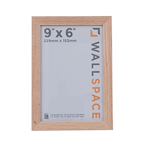 Wall Space 9×6 Oak Frame | 9×6 Oak Photo Frame | 9 x 6 inch Photo Frame ...