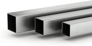 Tube carré inox 304L - Profil creux acier inoxydable (80 x 80 x 2mm - Longueur 1m) : Amazon.fr ...