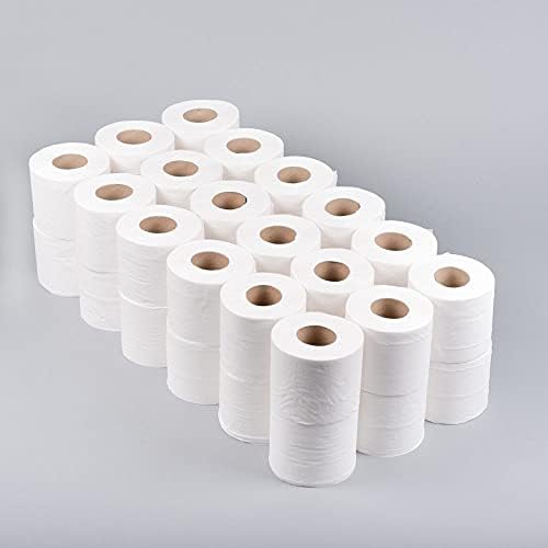 Toilet Rolls, 2 Ply White Toilet Paper, Quilted Toilet Roll Packs ...