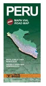 Amazon.co.jp: Peru Mini Road Map (Peru Mini Mapa Vial) : 本
