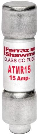 Ferraz Shawmut ATMR15 (15 Amp) 600VAC Class-CC Fast Acting Fuse ...